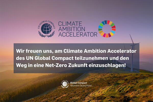 Zambelli joins Climate Ambition Accelerator - Zambelli Gruppe